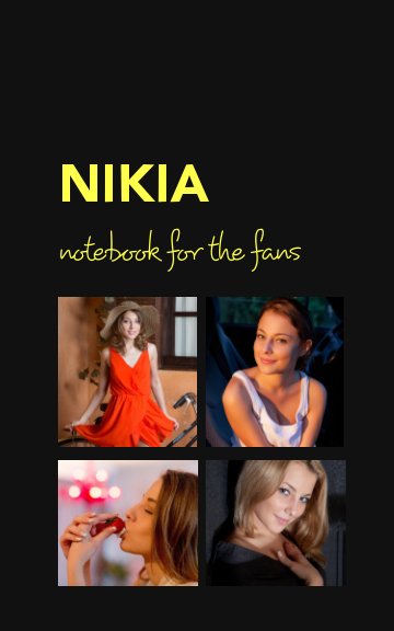 Nikia Notebook By Rylsky Nikia Blurb Books Uk