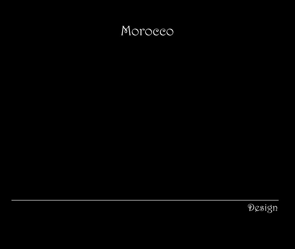 Morocco Design By