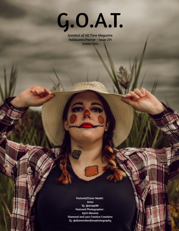 GOAT Issue 271 Halloween Horror by Valerie Morrison, O Hall | Blurb Books GOAT Issue 271 Halloween Horror by Valerie Morrison, O Hall | Blurb Books
