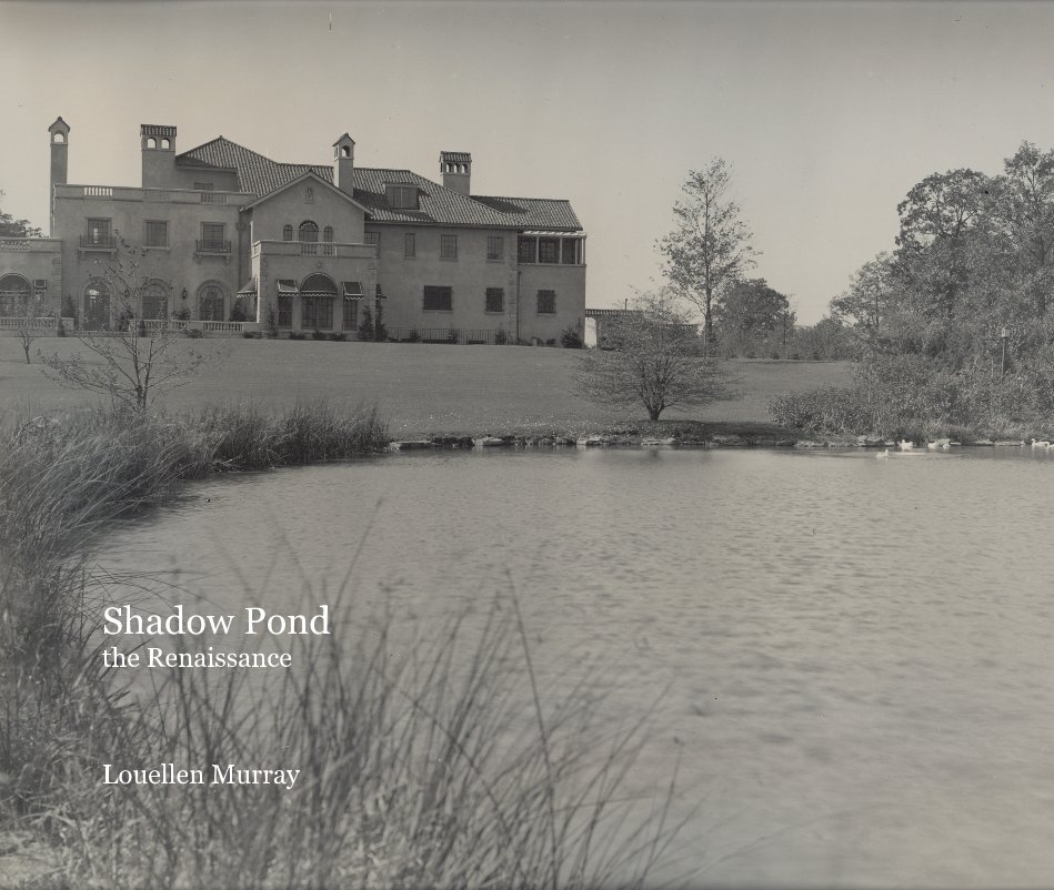 Shadow Pond the Renaissance by Louellen Murray | Blurb Books