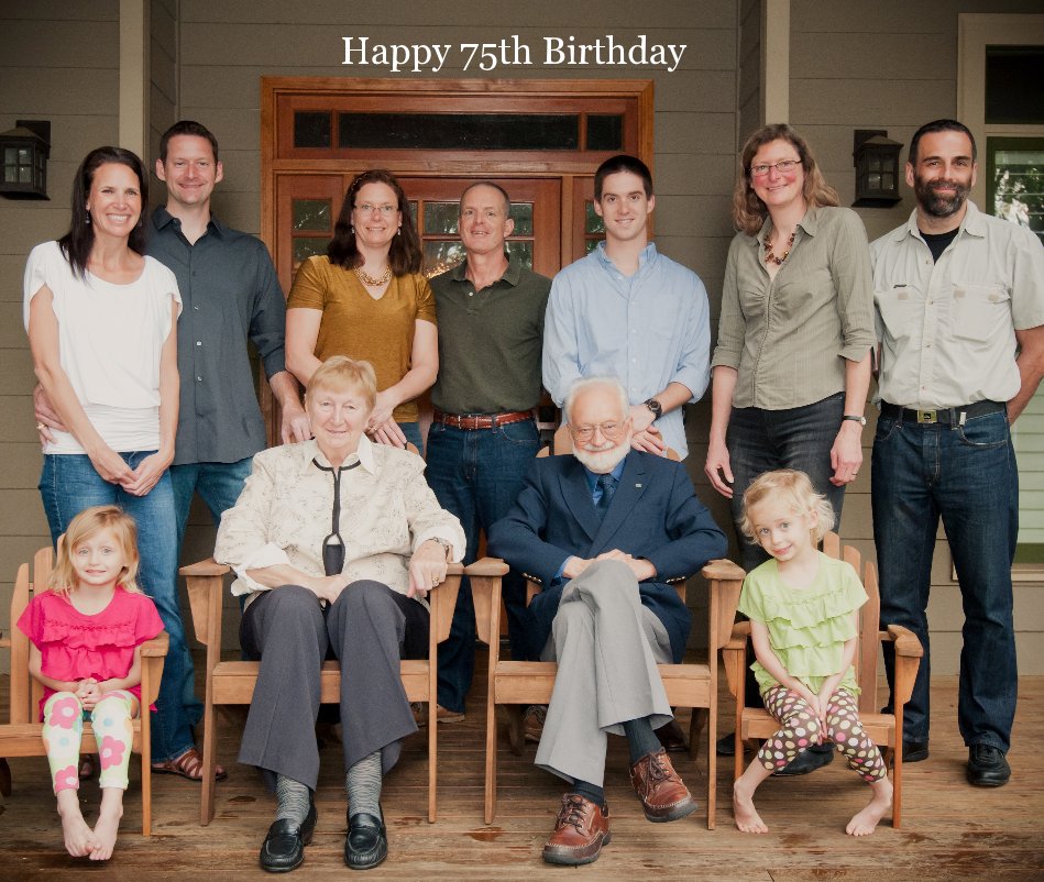 Happy 75th Birthday By Jcenter2264 Blurb Books Canada